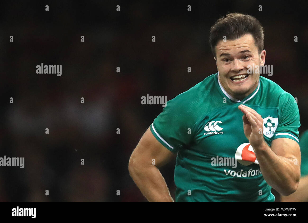 Ireland's Jacob Stockdale Stock Photo - Alamy