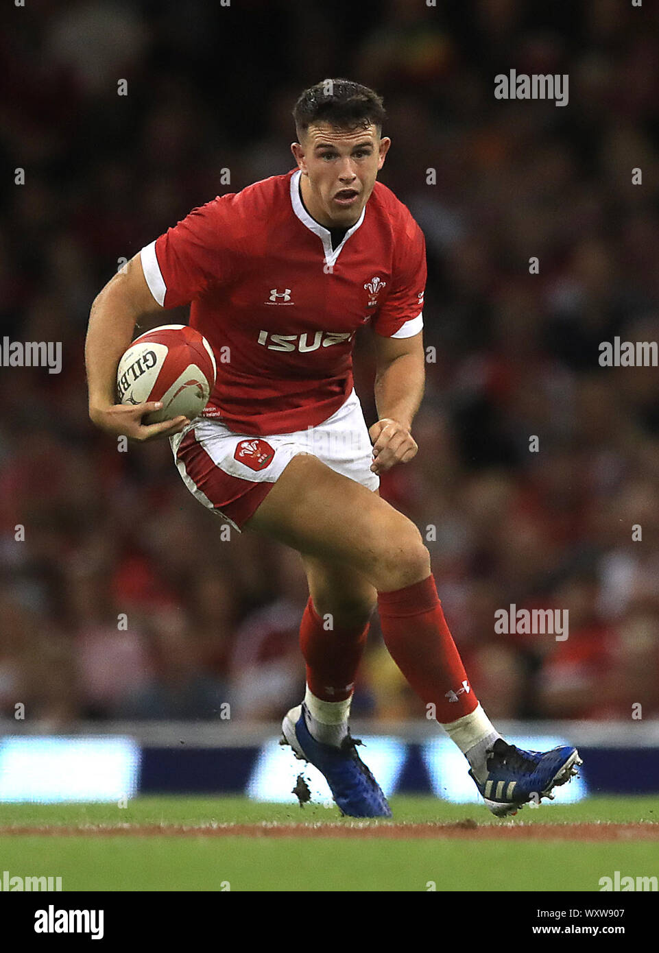 Wales's Owen Watkin Stock Photo - Alamy