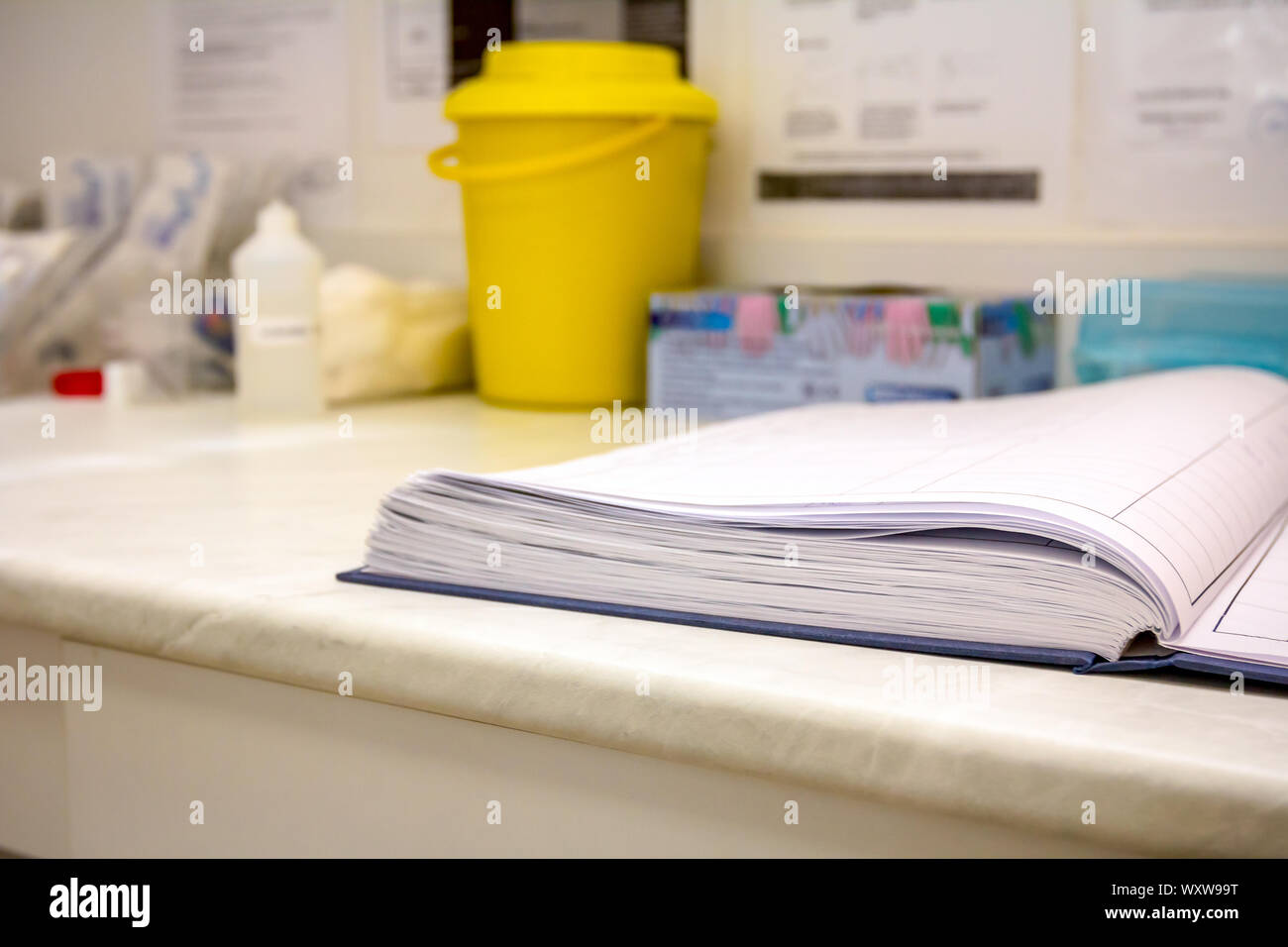 Patients book hi-res stock photography and images - Alamy