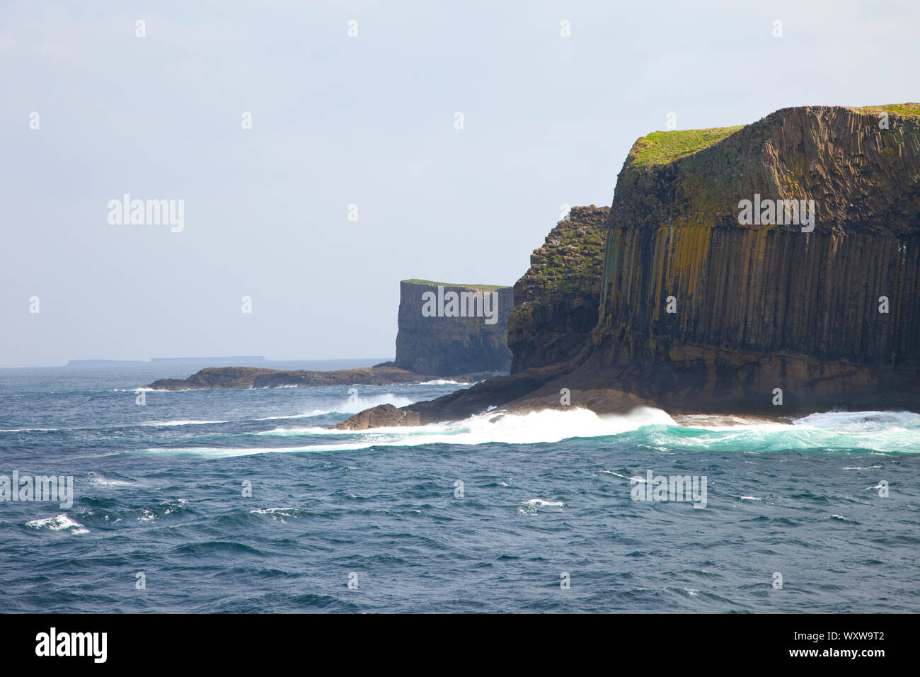 Isla Staffa. Inner Hebrides, Scotland. UK Stock Photo - Alamy