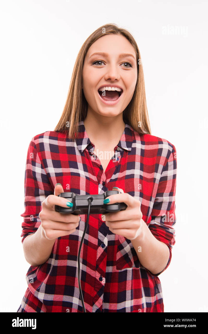 Playstation console teenager hi-res stock photography and images - Alamy