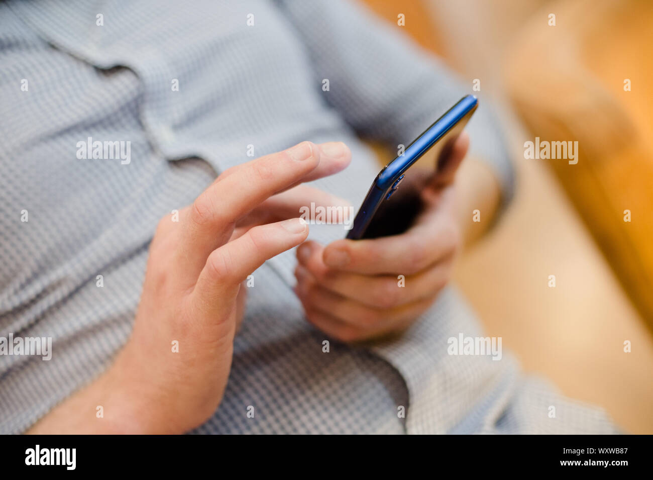 Phone fingers invention hi-res stock photography and images - Alamy