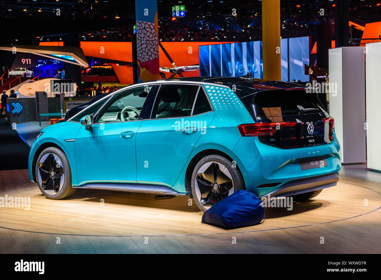 Volkswagen id3 electric vehicle hi-res stock photography and images - Alamy