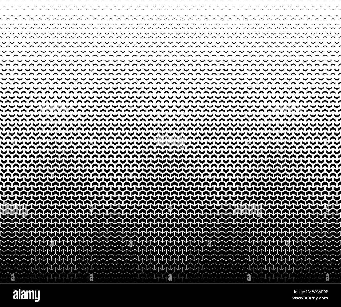 Seamless geometric pattern vector background.Long fade out Stock Vector ...
