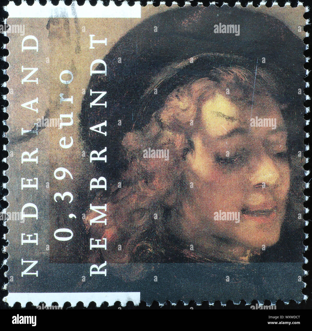 Vintage dutch postage stamp hi-res stock photography and images - Alamy