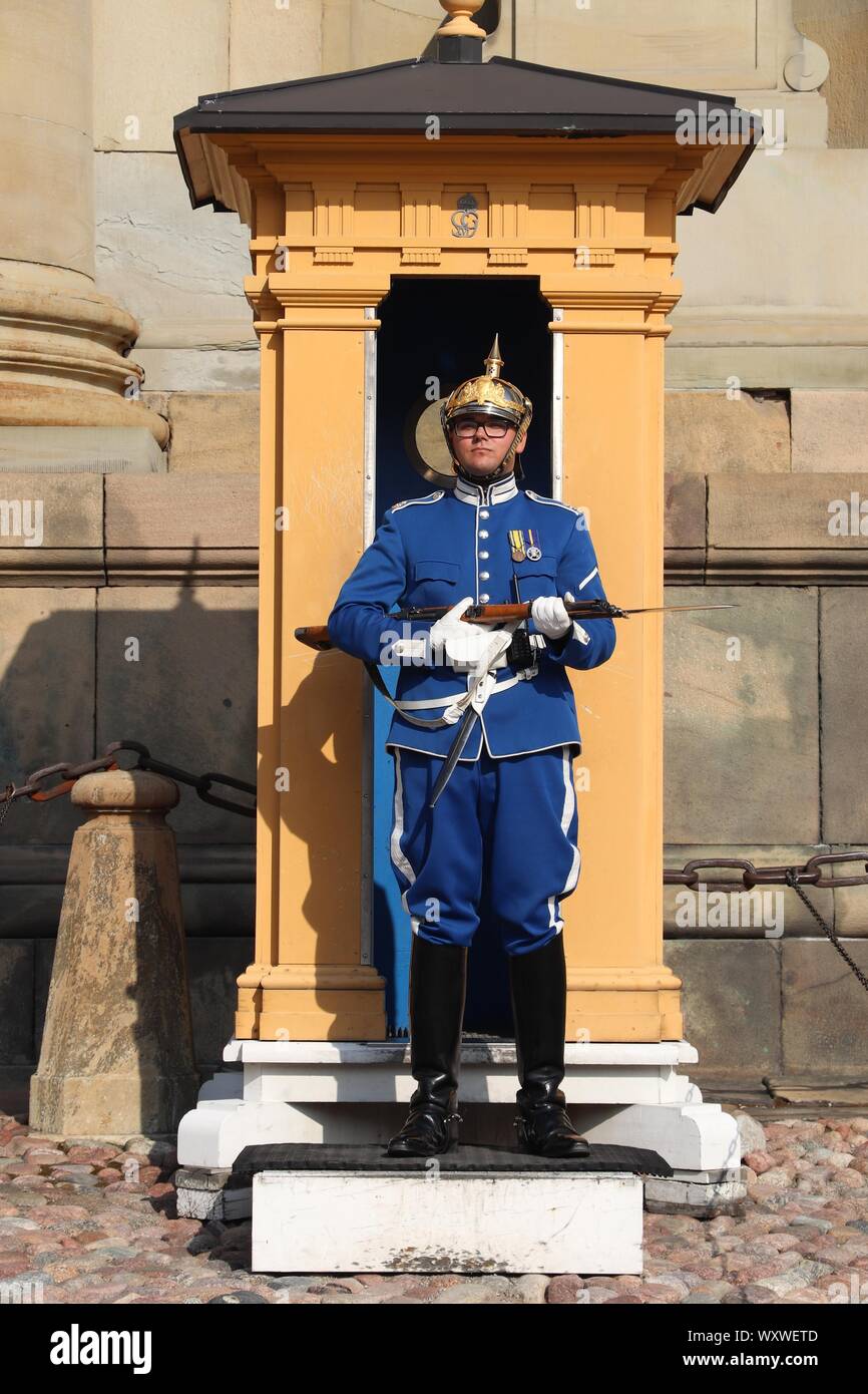 Sweden royal guards hi-res stock photography and images - Alamy