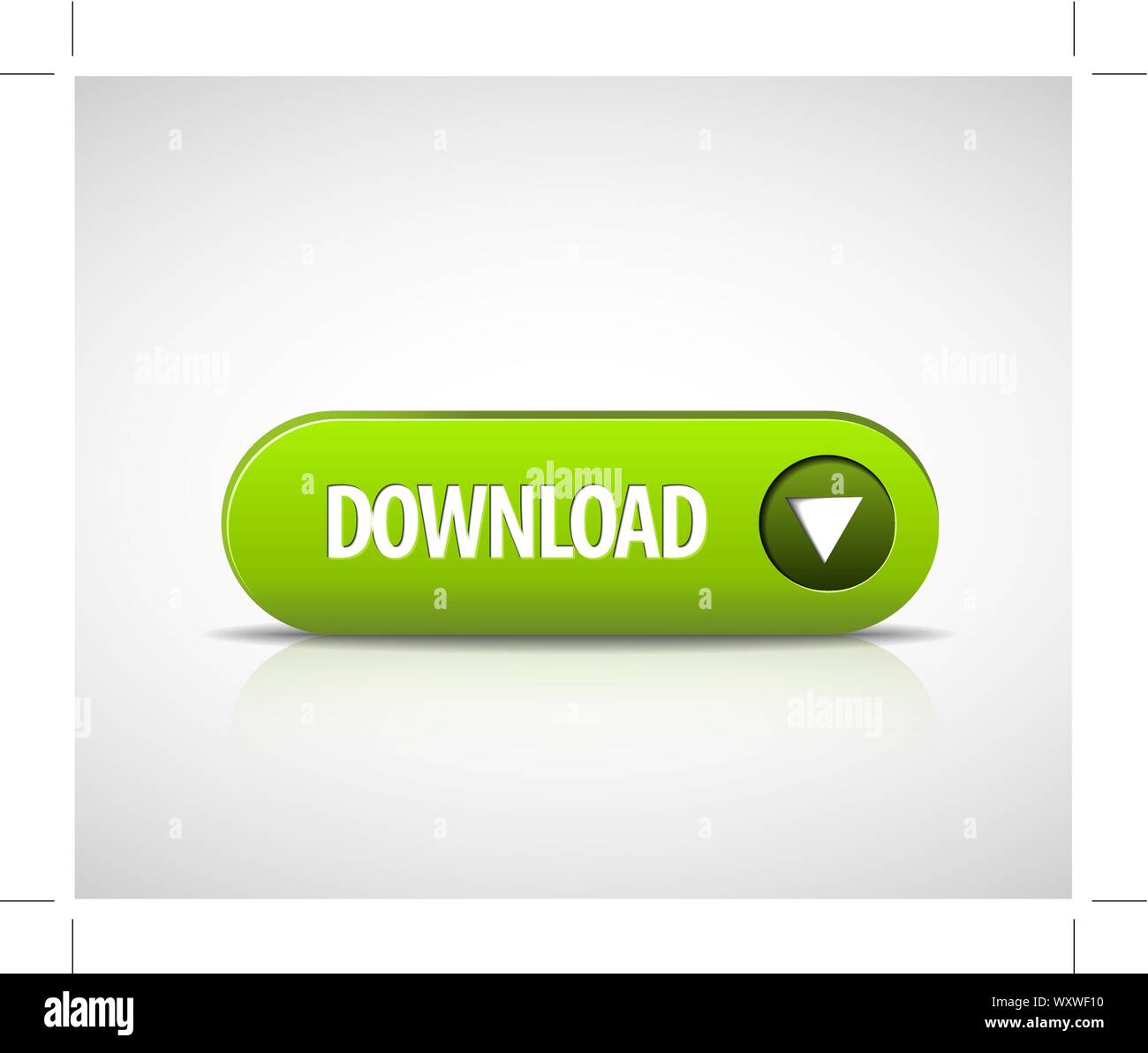 Big download arrow Cut Out Stock Images & Pictures - Alamy