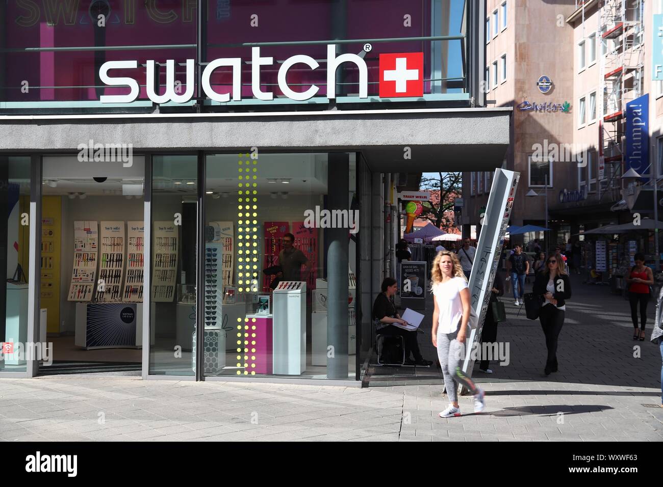 Swatch watch hi-res stock photography and images - Alamy