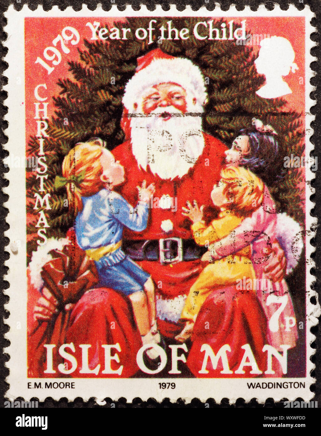 Santa Postmark Stamp High Resolution Stock Photography and Images - Alamy