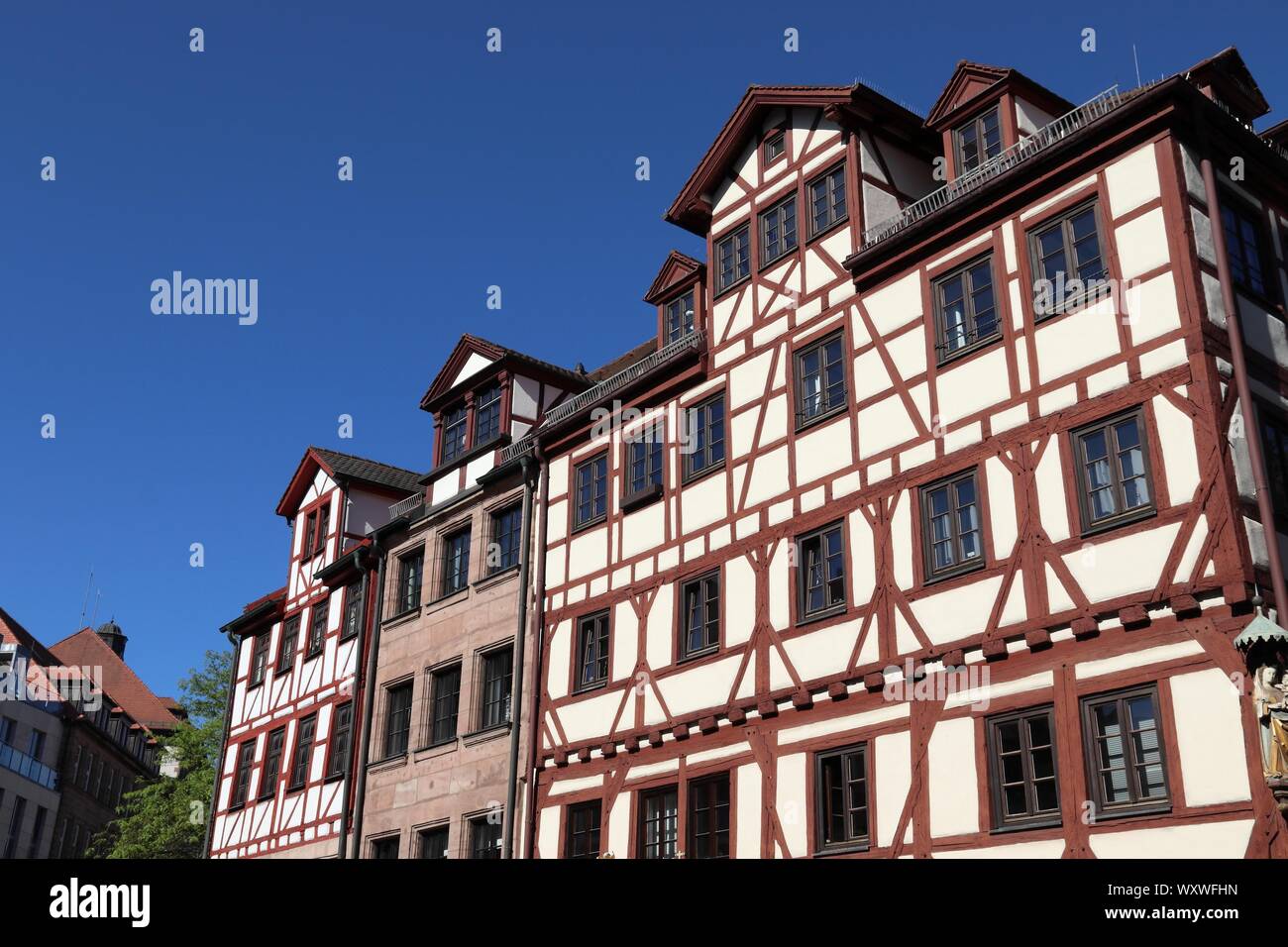 Frame house in nurnberg hi-res stock photography and images - Alamy
