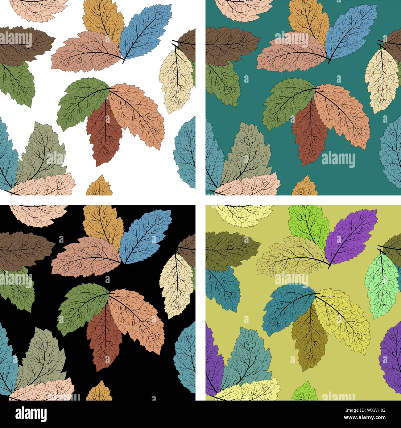 Modern cartoon closeup of sheets for decoration design. Flat card ...