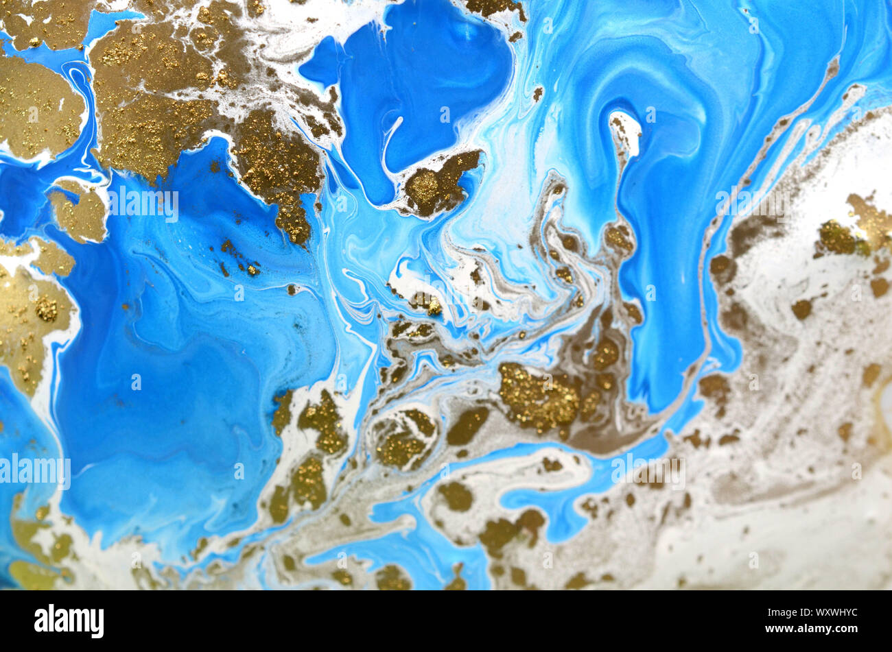 Abstract ocean ART. Natural Luxury. Style incorporates the swirls of ...