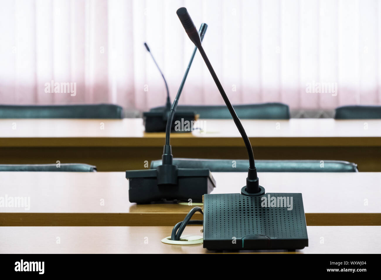 Conference center interior auditorium in hi-res stock photography and ...