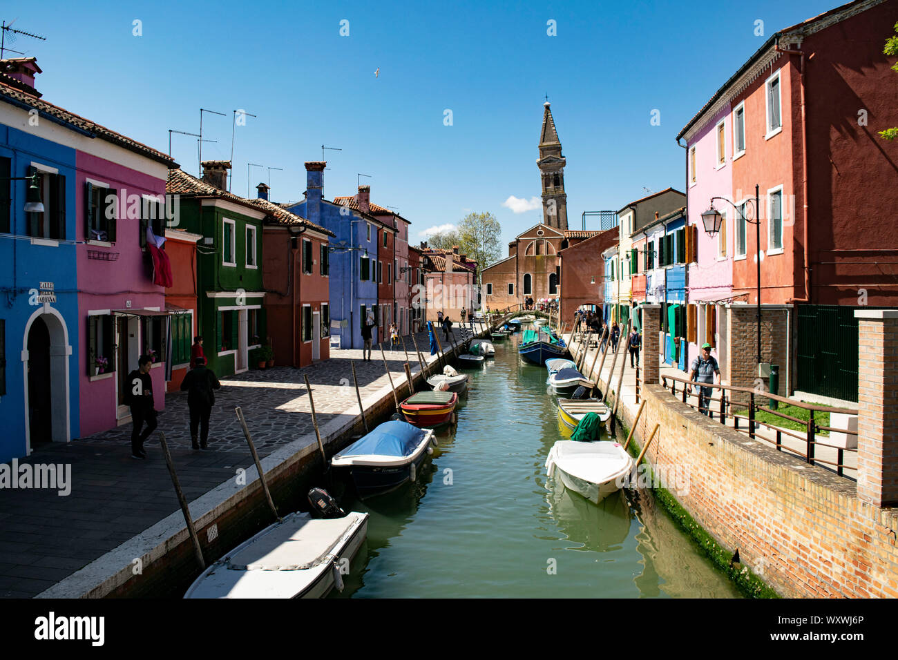 Tourist attraction burano hi-res stock photography and images - Alamy