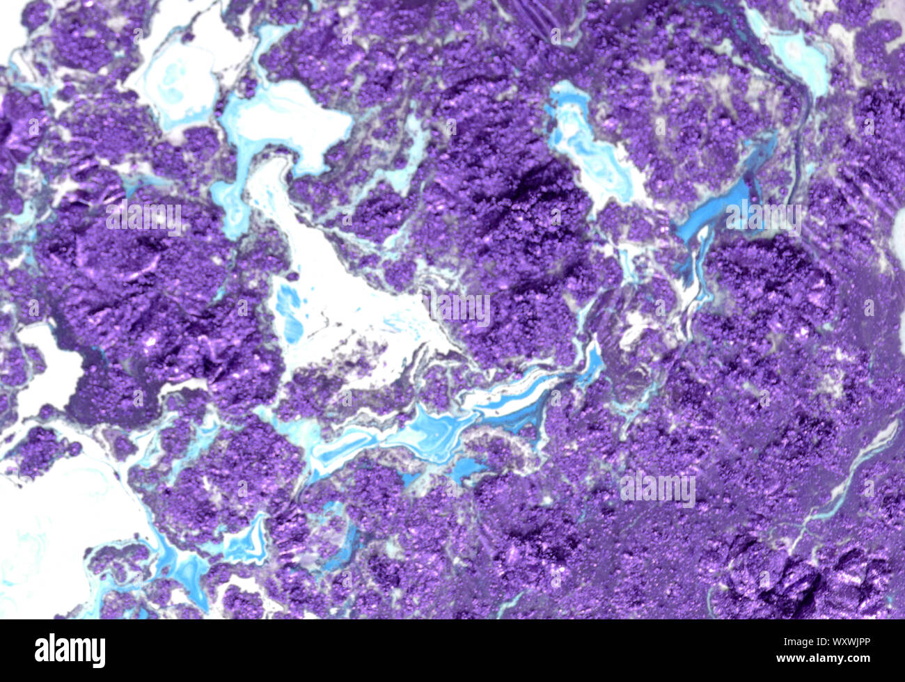 Abstract violet splash watercolor background Stock Photo - Alamy