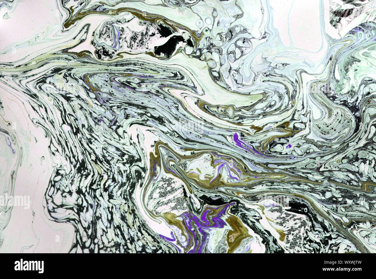 Marbleized effect hi-res stock photography and images - Alamy