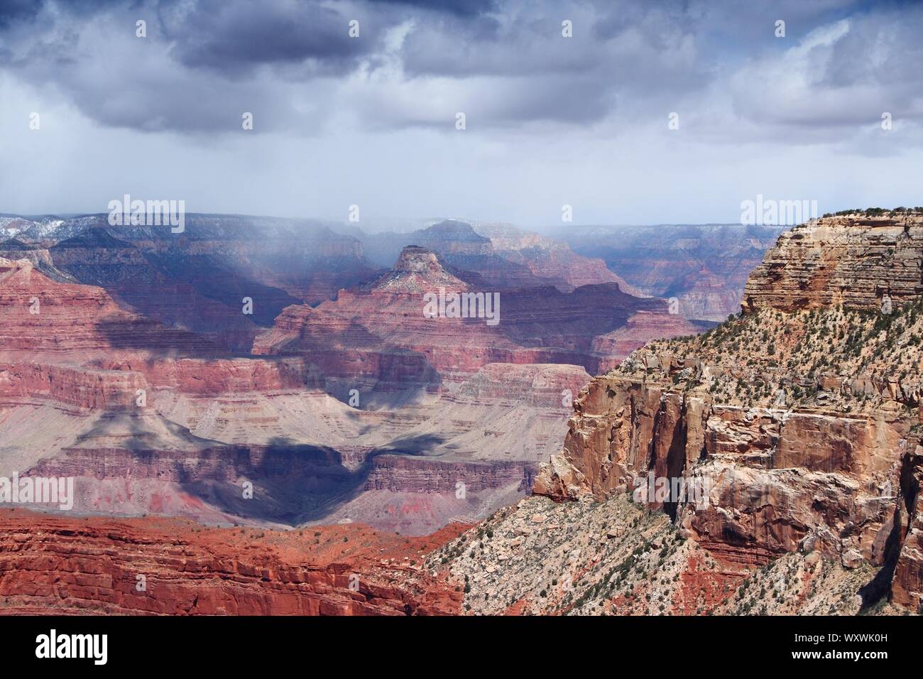 United States nature - Grand Canyon view in Arizona. Monument Creek ...