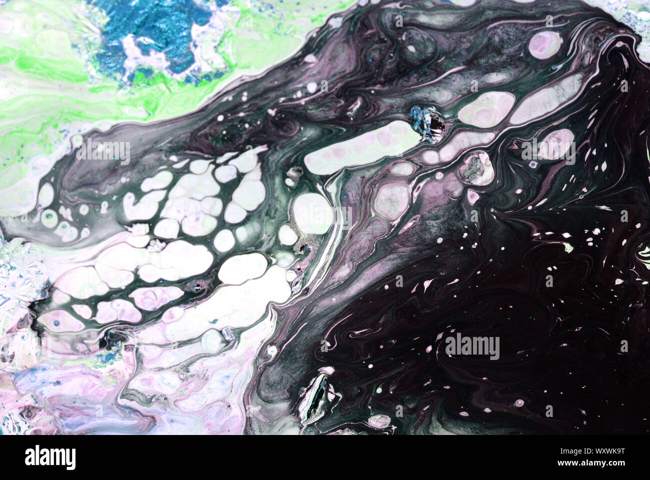 Ink marbling hi-res stock photography and images - Alamy
