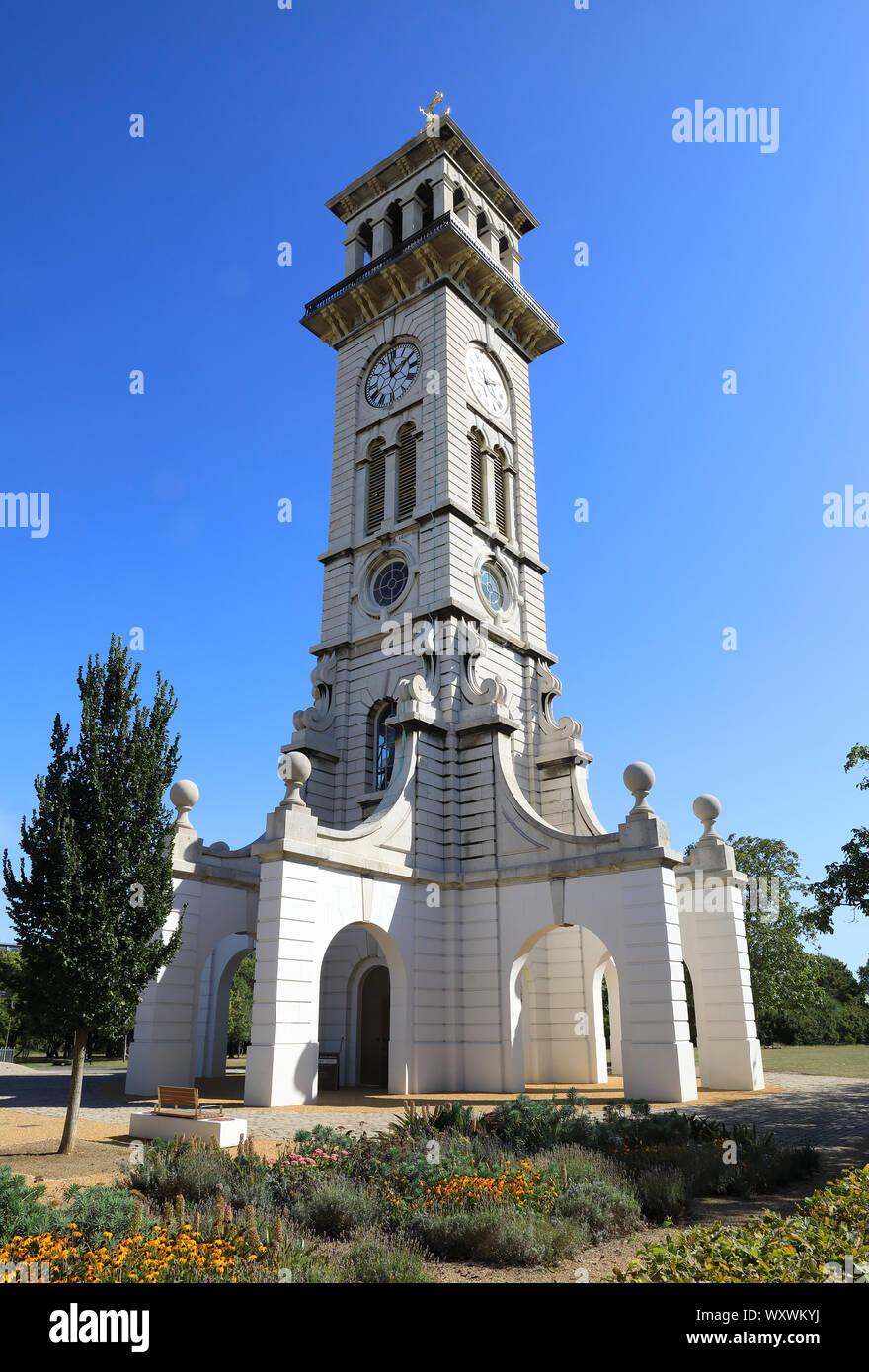 The recently restored historic Caledonian Clock Tower, in Caledonian ...