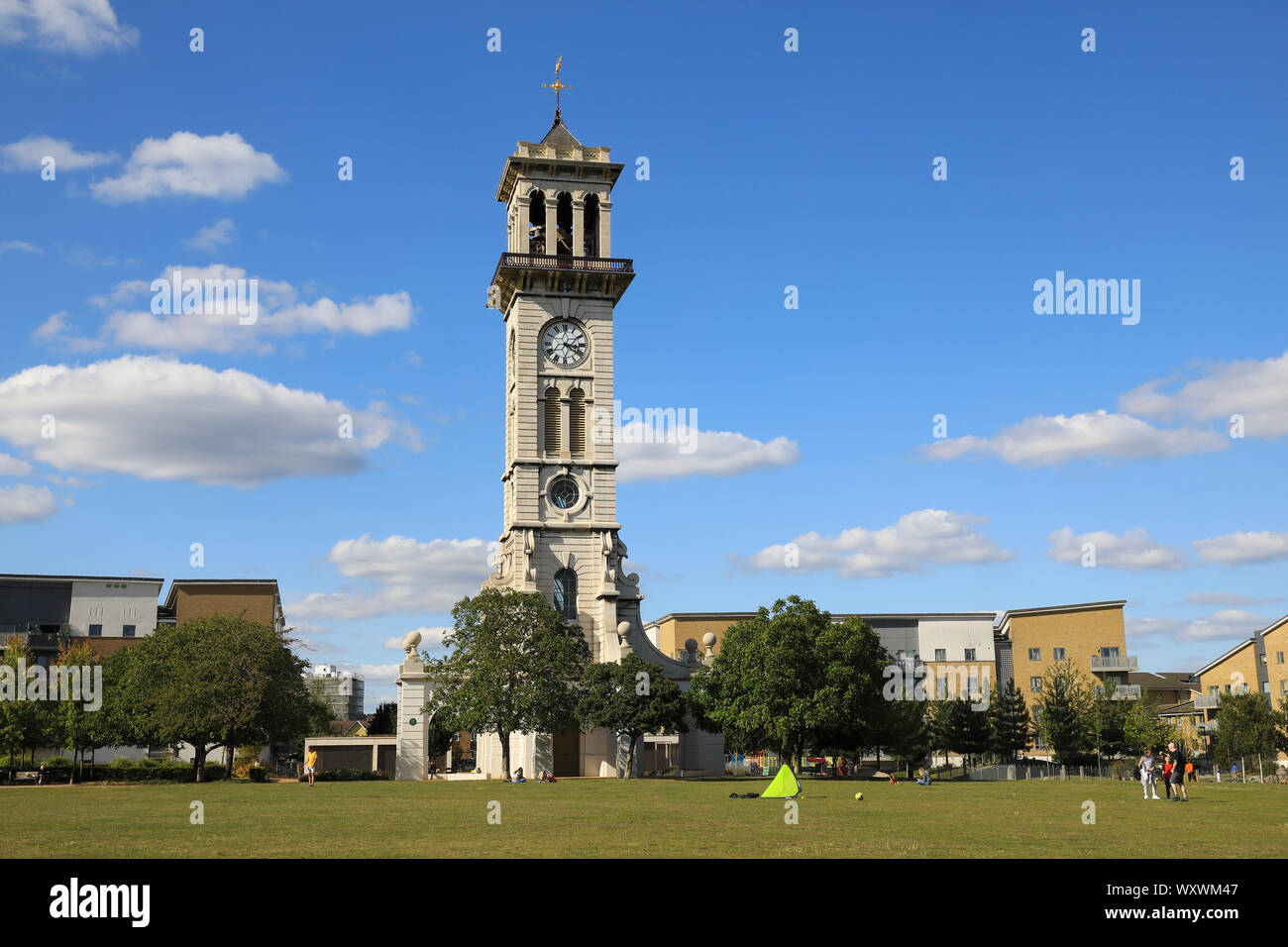 The recently restored historic Caledonian Clock Tower in Caledonian ...