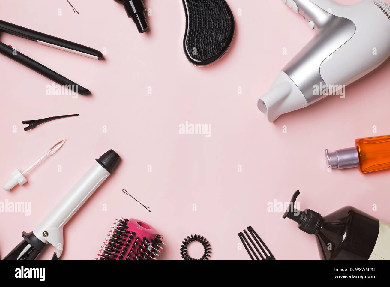 Hair salon products hi-res stock photography and images - Alamy