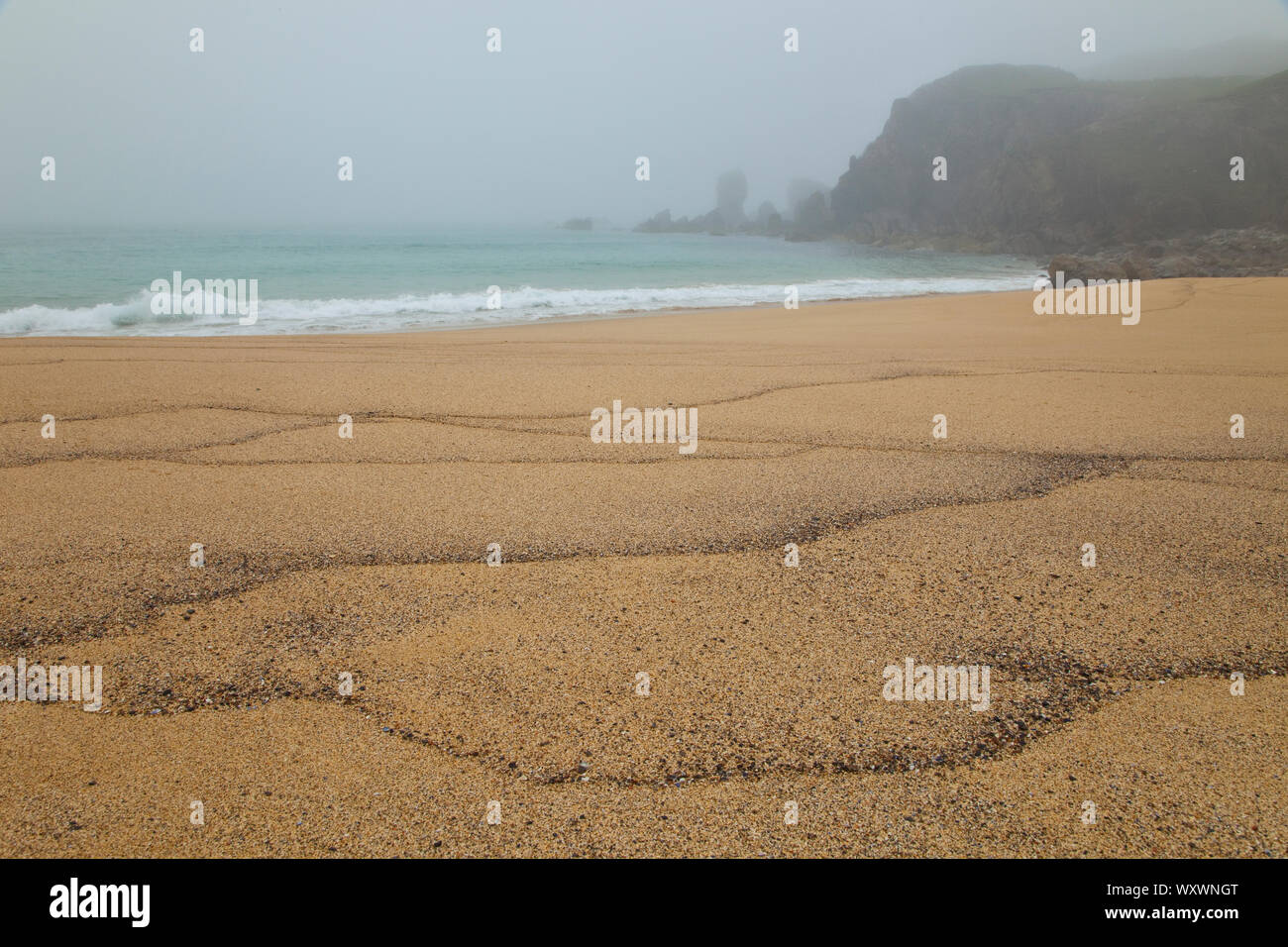 Dhail Mor Beach. Lewis island. Outer Hebrides. Scotland, UK Stock Photo ...