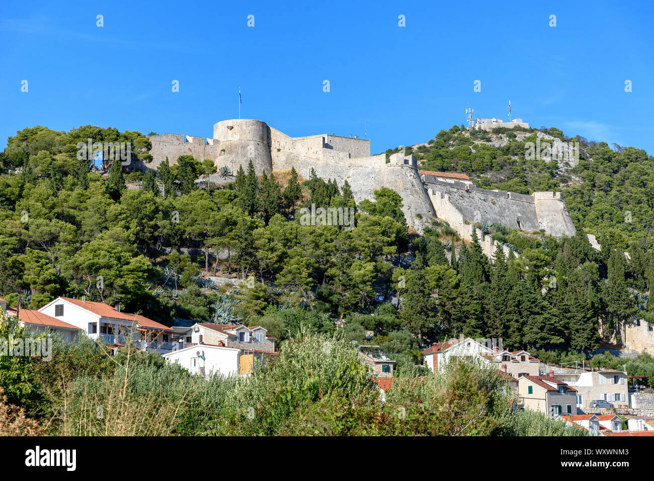 Hvar castle hi-res stock photography and images - Alamy