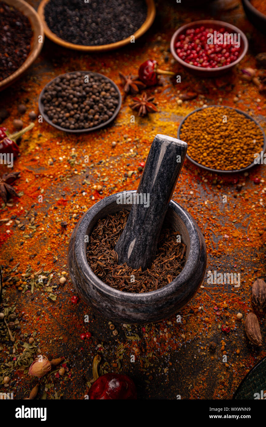Composition chili pepper various hi-res stock photography and images ...
