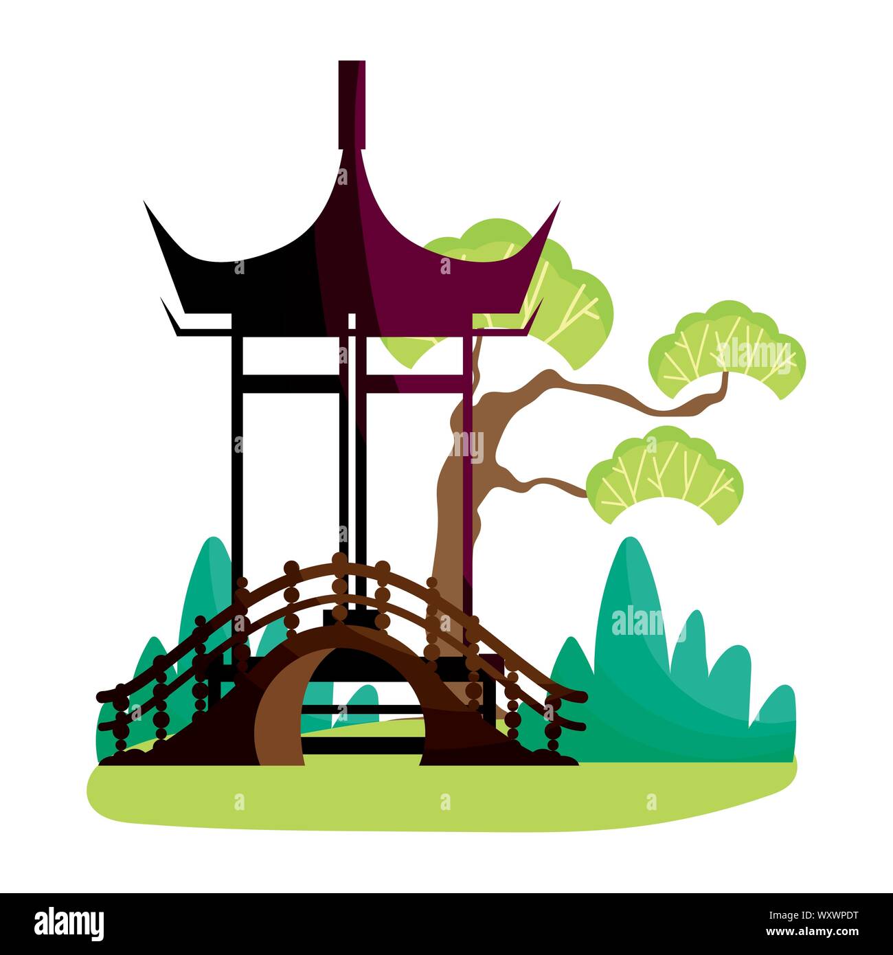 China arch design, Culture asia traditional art famous oriental and ...