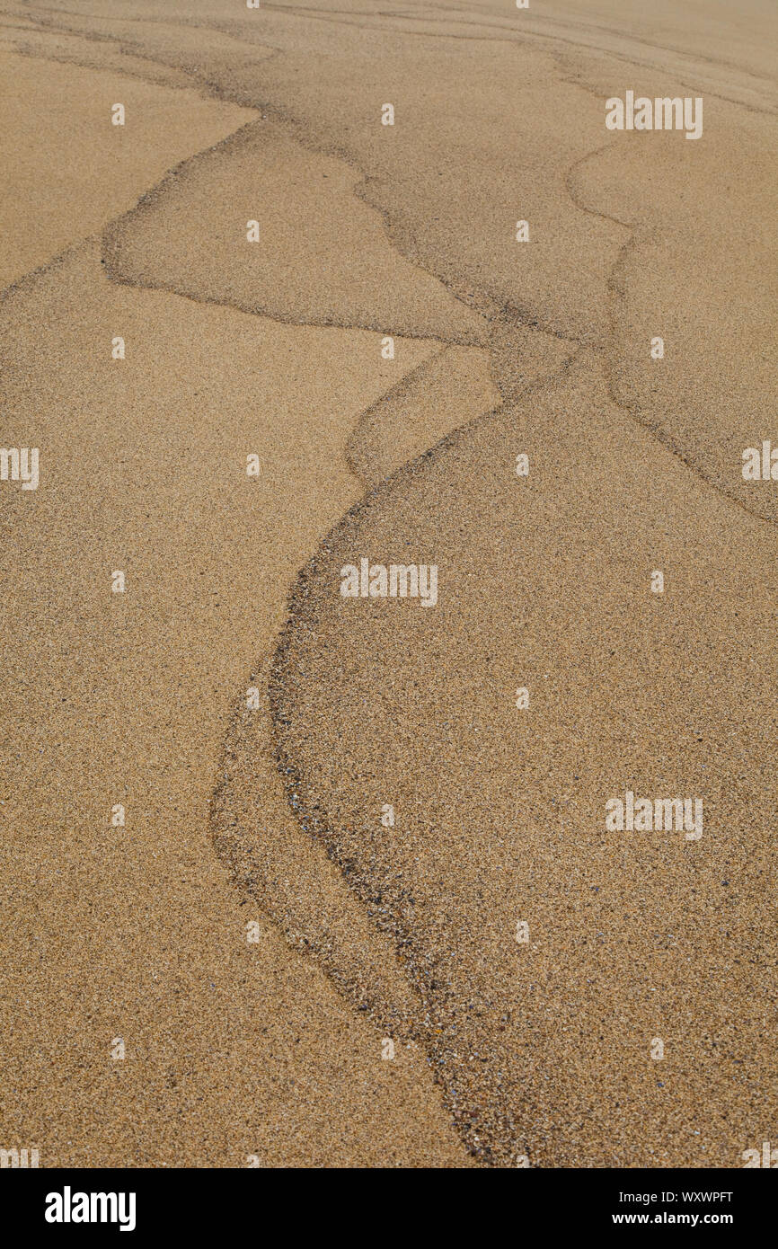Sand Patterns (Diseños naturales en la arena). Dhail Mor Beach. Lewis ...