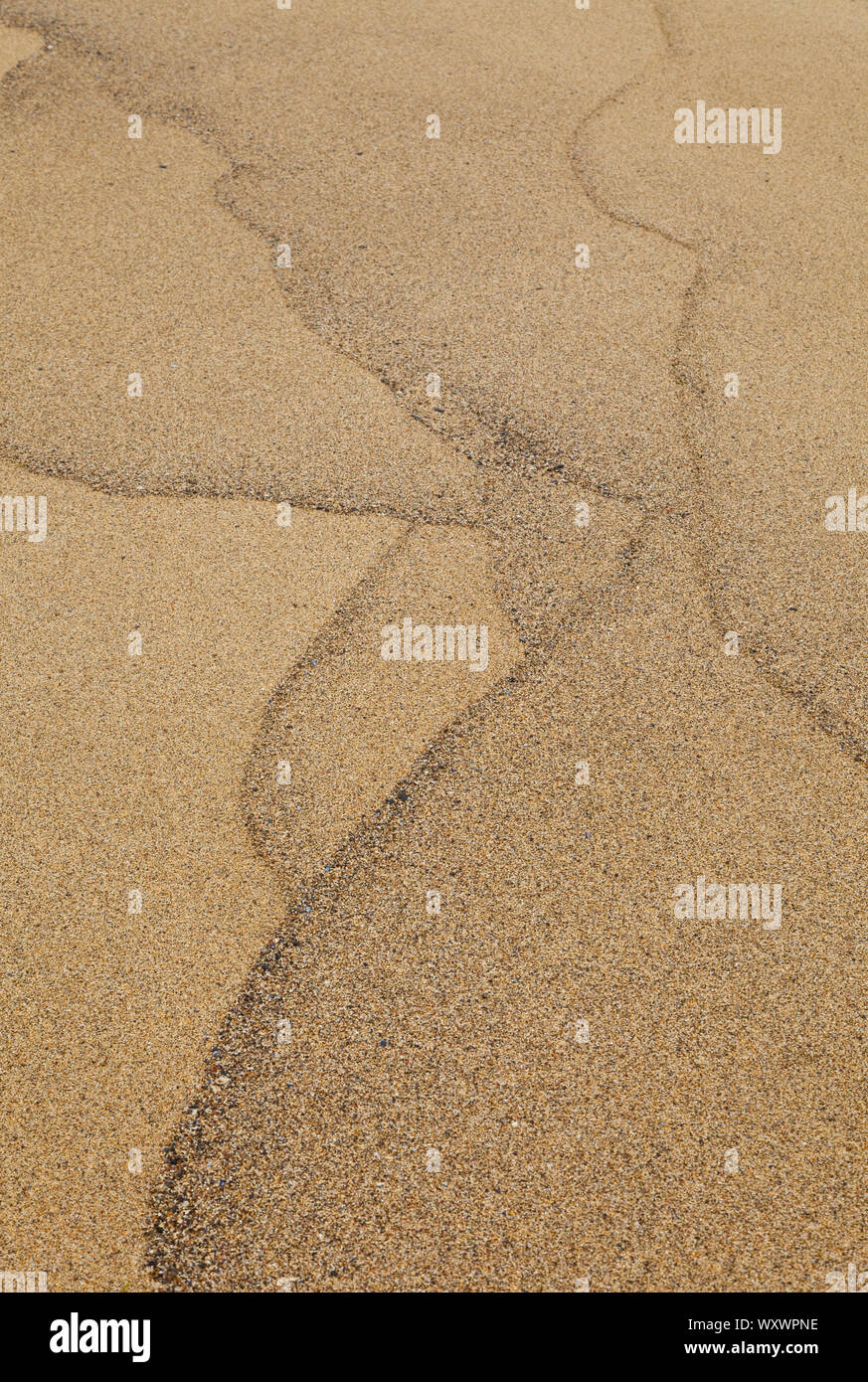 Sand Patterns (Diseños naturales en la arena). Dhail Mor Beach. Lewis ...