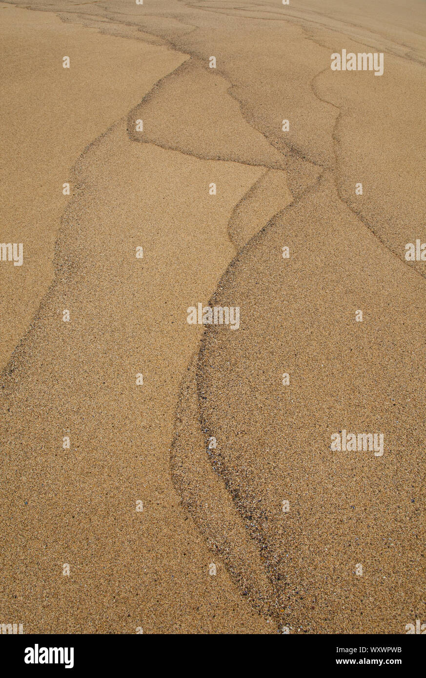 Sand Patterns (Diseños naturales en la arena). Dhail Mor Beach. Lewis ...