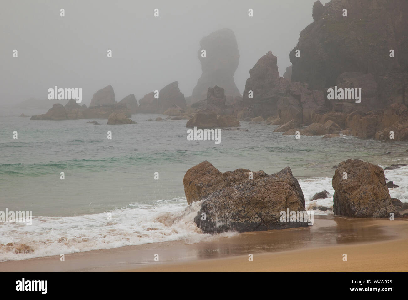 Dhail Mor Beach. Lewis island. Outer Hebrides. Scotland, UK Stock Photo ...