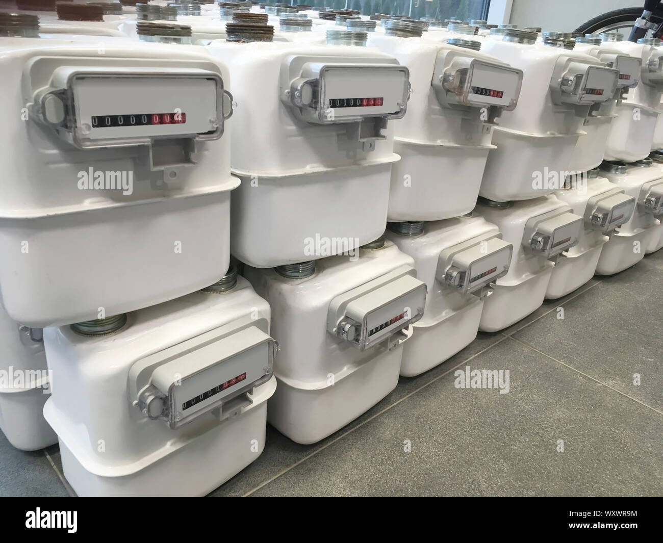 Industrial gas meter hi-res stock photography and images - Alamy