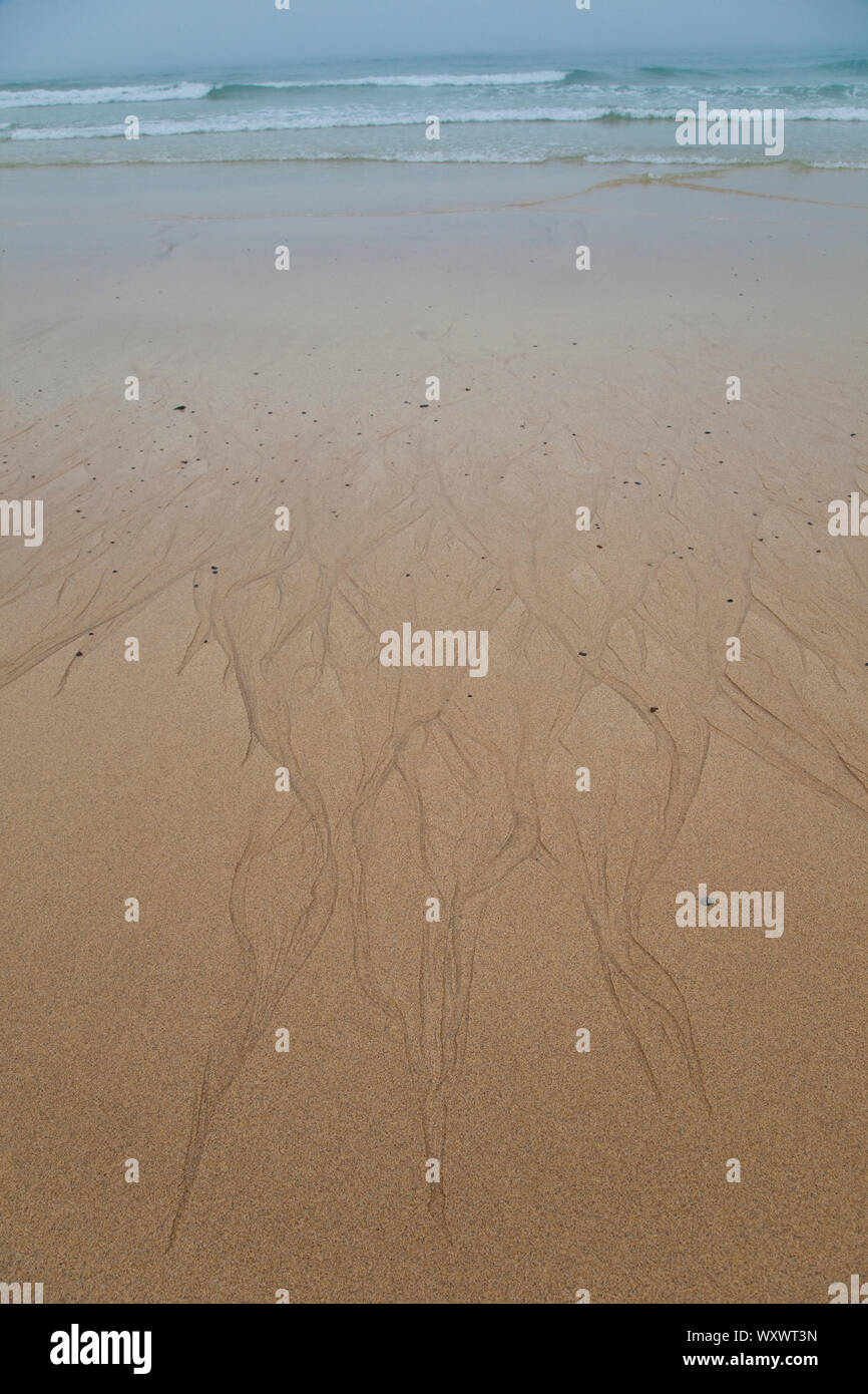 Sand Patterns (Diseños naturales en la arena). Dhail Mor Beach. Lewis ...
