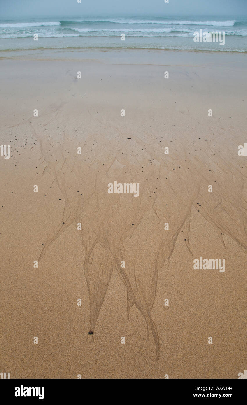 Sand Patterns (Diseños naturales en la arena). Dhail Mor Beach. Lewis ...