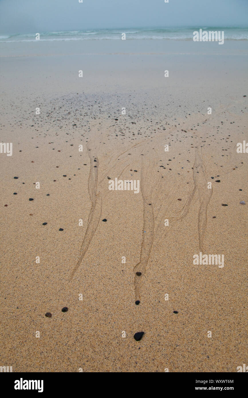 Sand Patterns (Diseños naturales en la arena). Dhail Mor Beach. Lewis ...