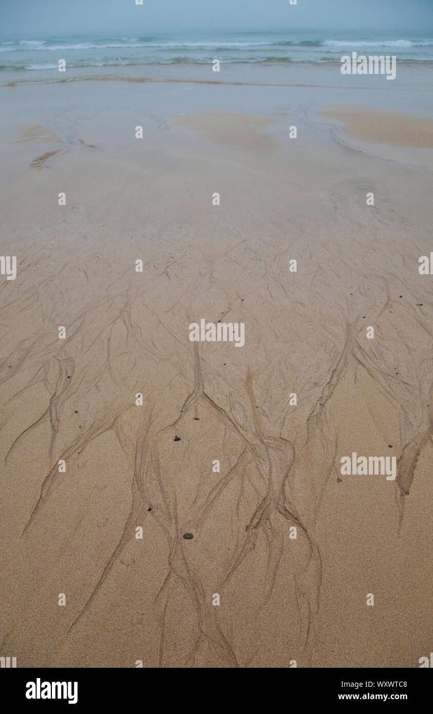 Sand Patterns (Diseños naturales en la arena). Dhail Mor Beach. Lewis ...