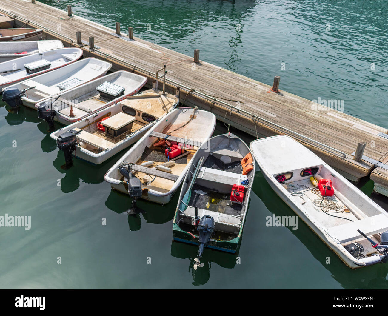 Old Wooden Boat And Dinghies High Resolution Stock Photography and ...