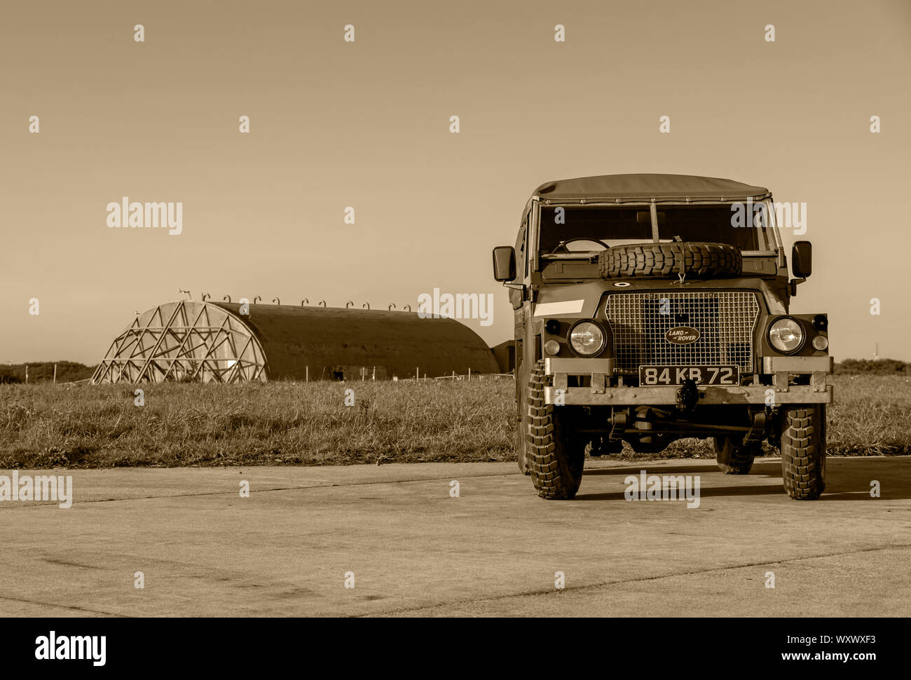 Land rover raf hi-res stock photography and images - Alamy
