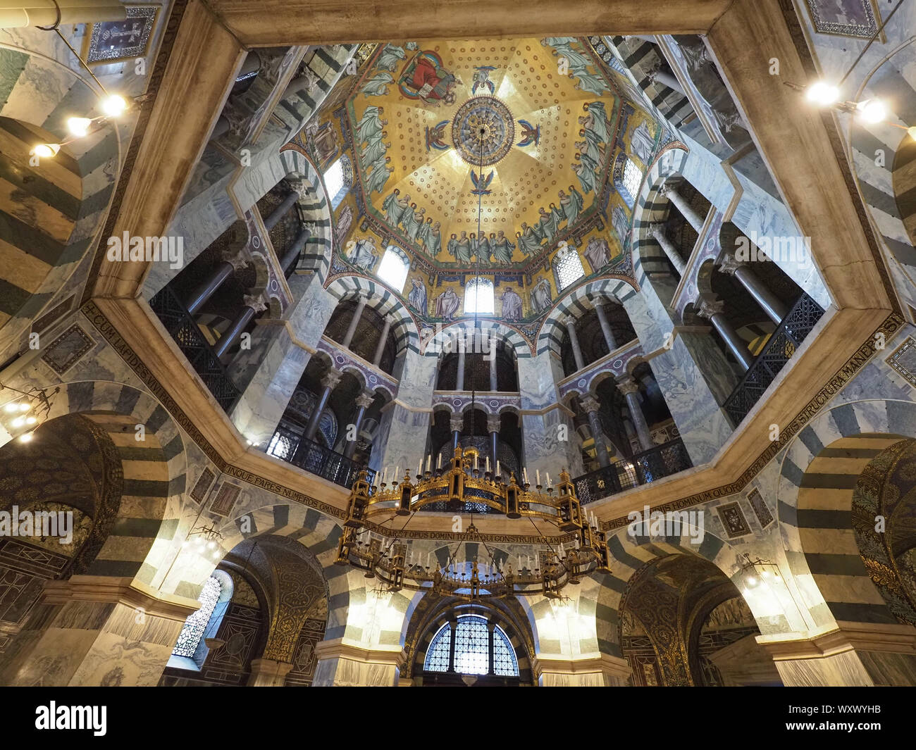 AACHEN, GERMANY - CIRCA AUGUST 2019: Charlemagne Palatine Chapel at ...