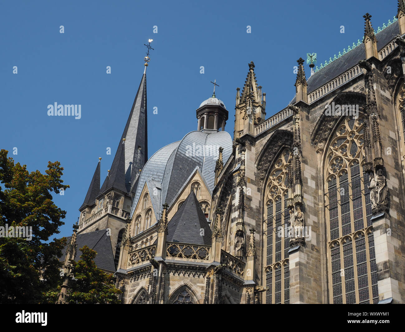 Aachener Dom cathedral church in Aachen, Germany Stock Photo - Alamy