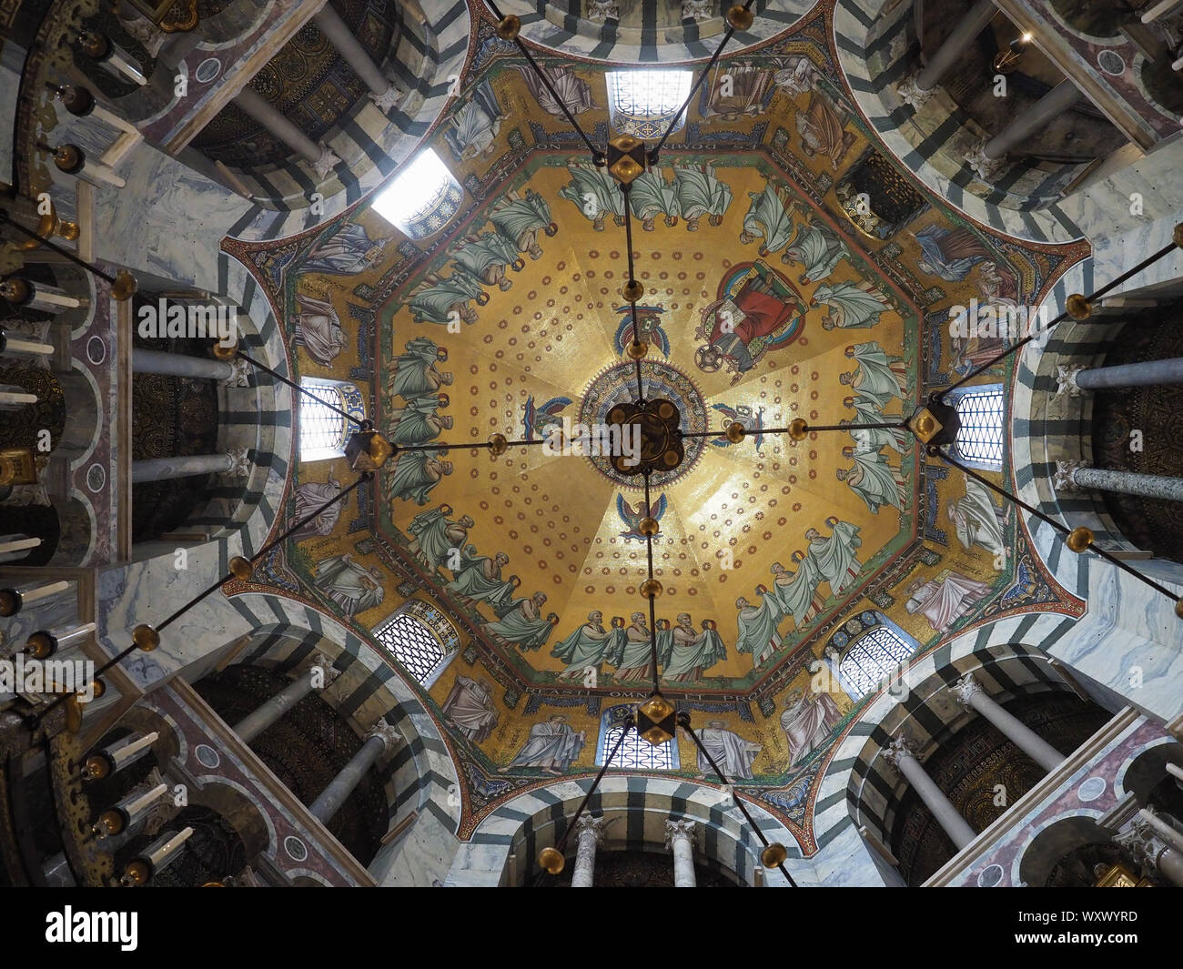 AACHEN, GERMANY - CIRCA AUGUST 2019: Charlemagne Palatine Chapel at ...
