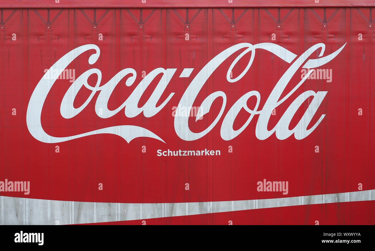 KOELN, GERMANY - CIRCA AUGUST 2019: Coca Cola sign Stock Photo - Alamy