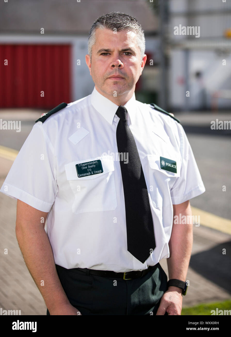 Temporary superintendent clive beatty hi-res stock photography and ...