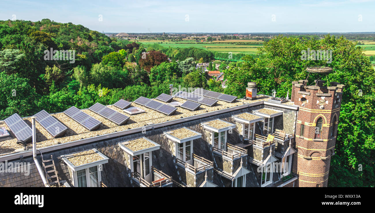 Solar panels church roof hi-res stock photography and images - Alamy