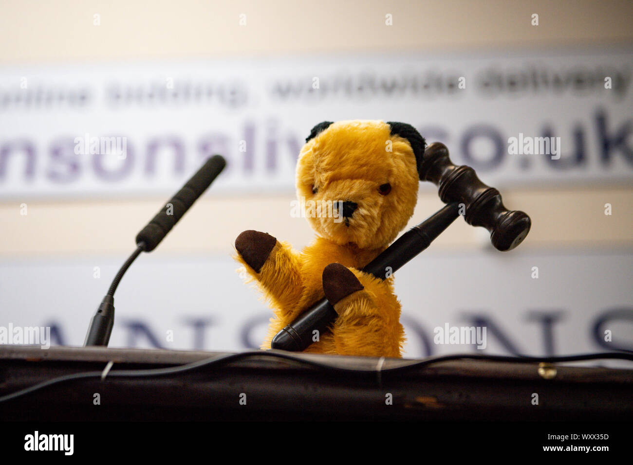 An original Sooty TV puppet, which had been "sitting in a box for 40 ...