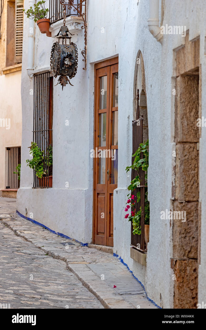 Typical small spanish town hi-res stock photography and images - Alamy