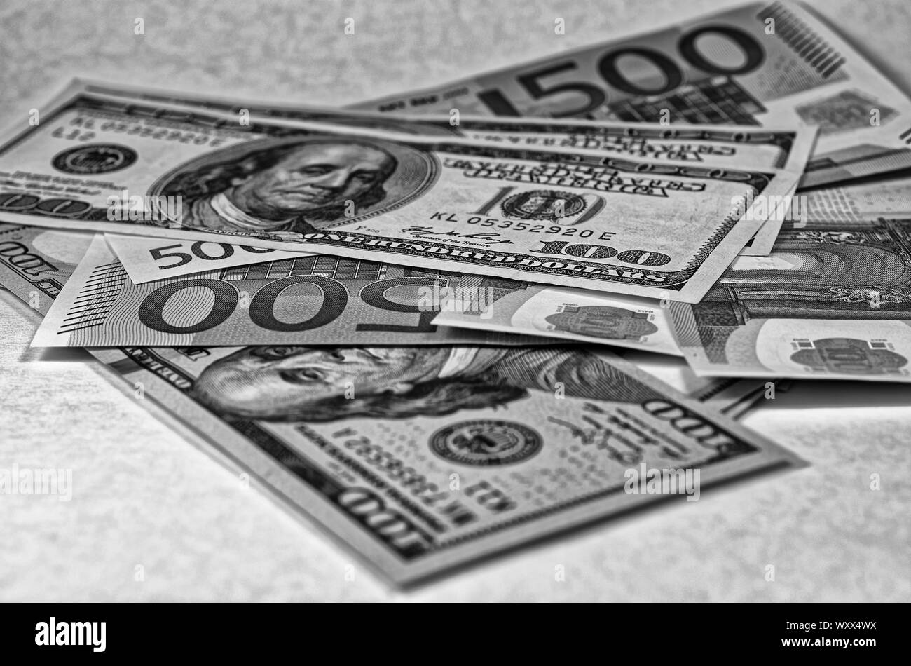 Collect us banknotes hi-res stock photography and images - Alamy