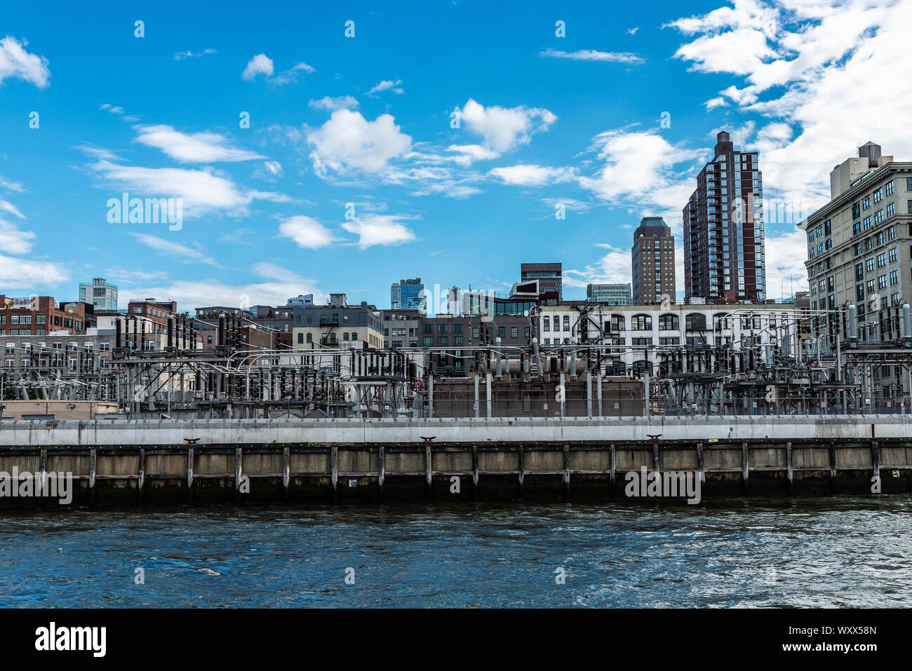 Electricity generation plant of Consolidated Edison, Inc., (Con Edison ...